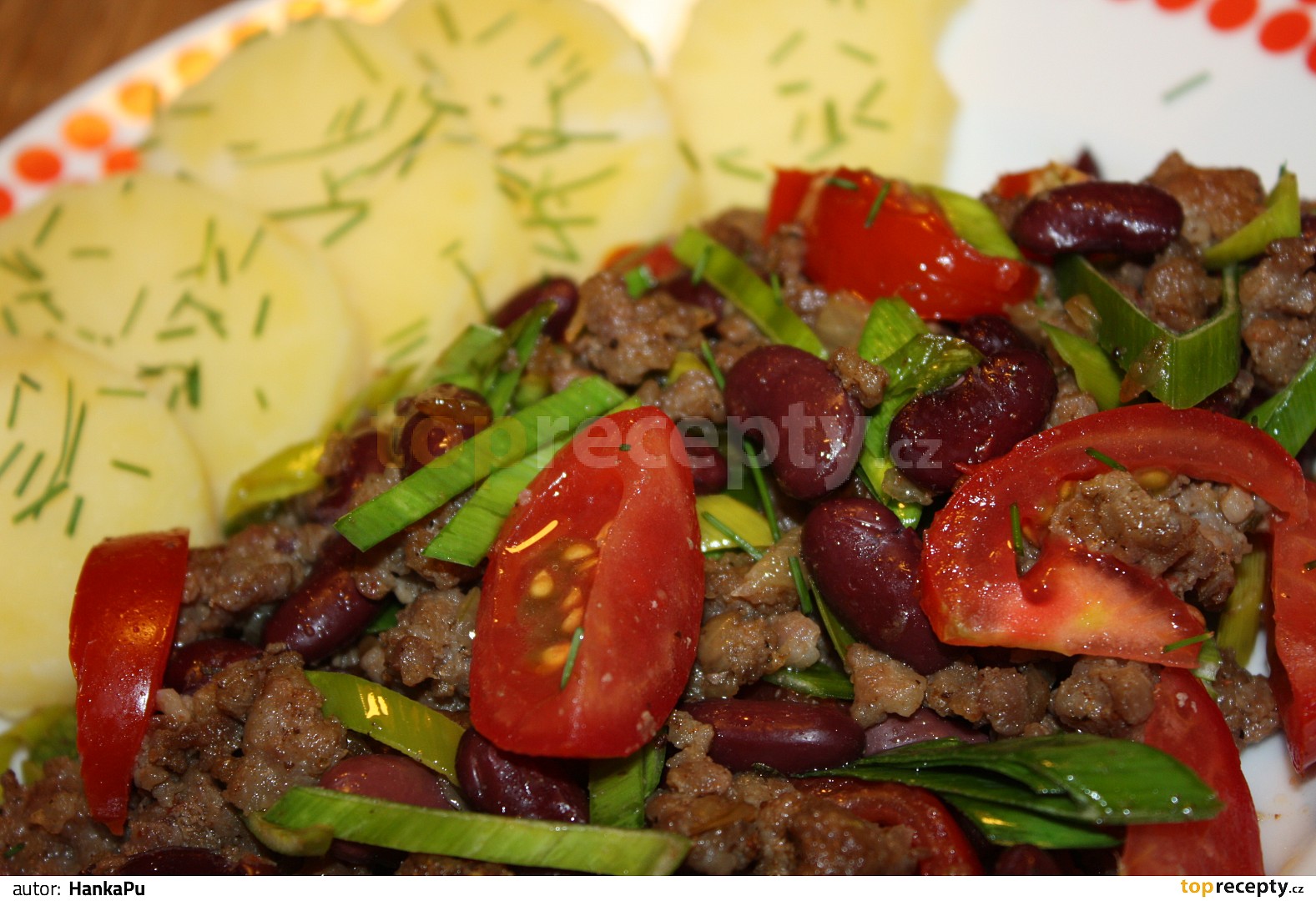 Mleté maso v pórku recept - TopRecepty.cz