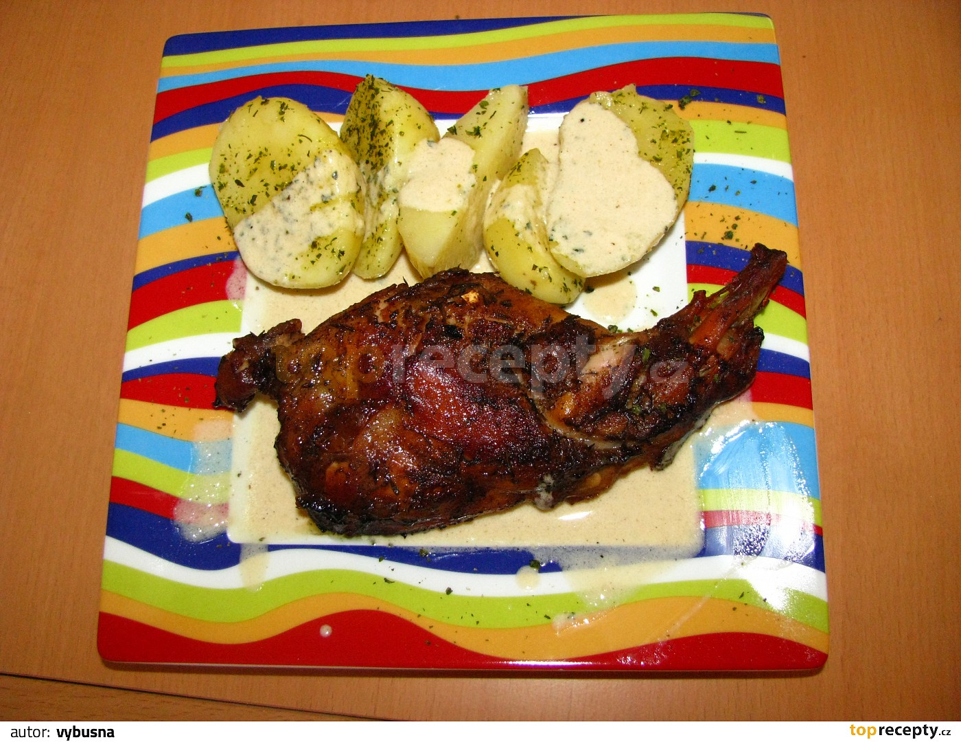 Pečený králík 2 recept - TopRecepty.cz