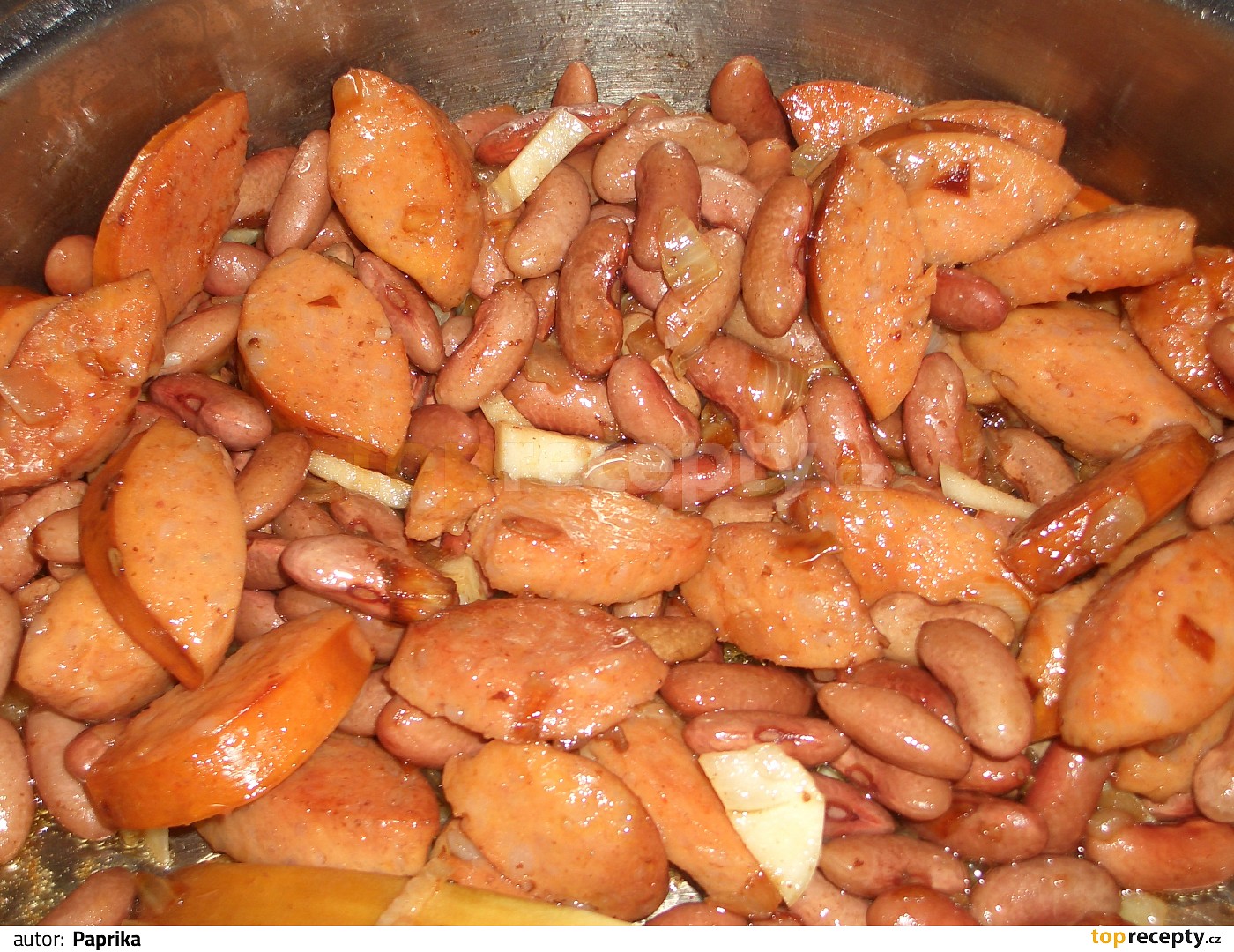 Kovbojské fazole recept - TopRecepty.cz