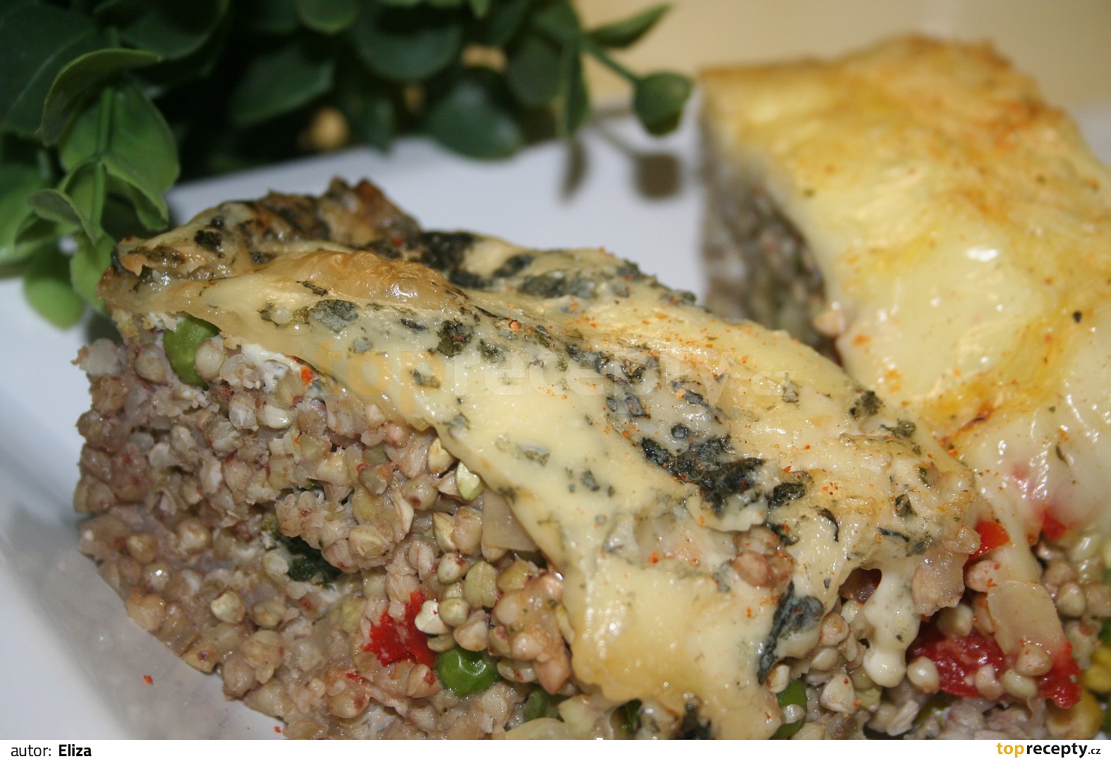 Zapečená pohanka recept - TopRecepty.cz