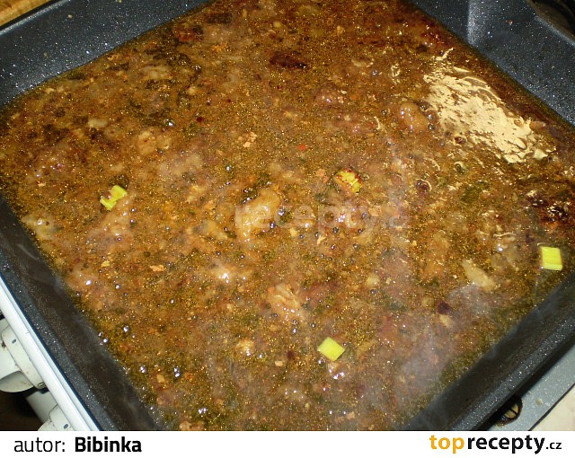 Třídruhový špíz se šťávou - TopRecepty.cz