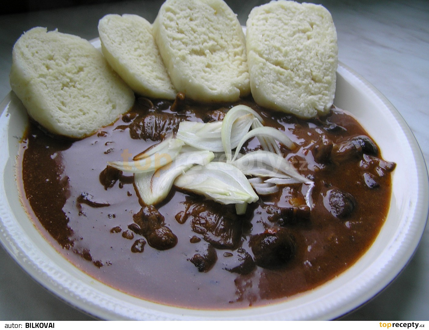 Václavkový guláš recept - TopRecepty.cz