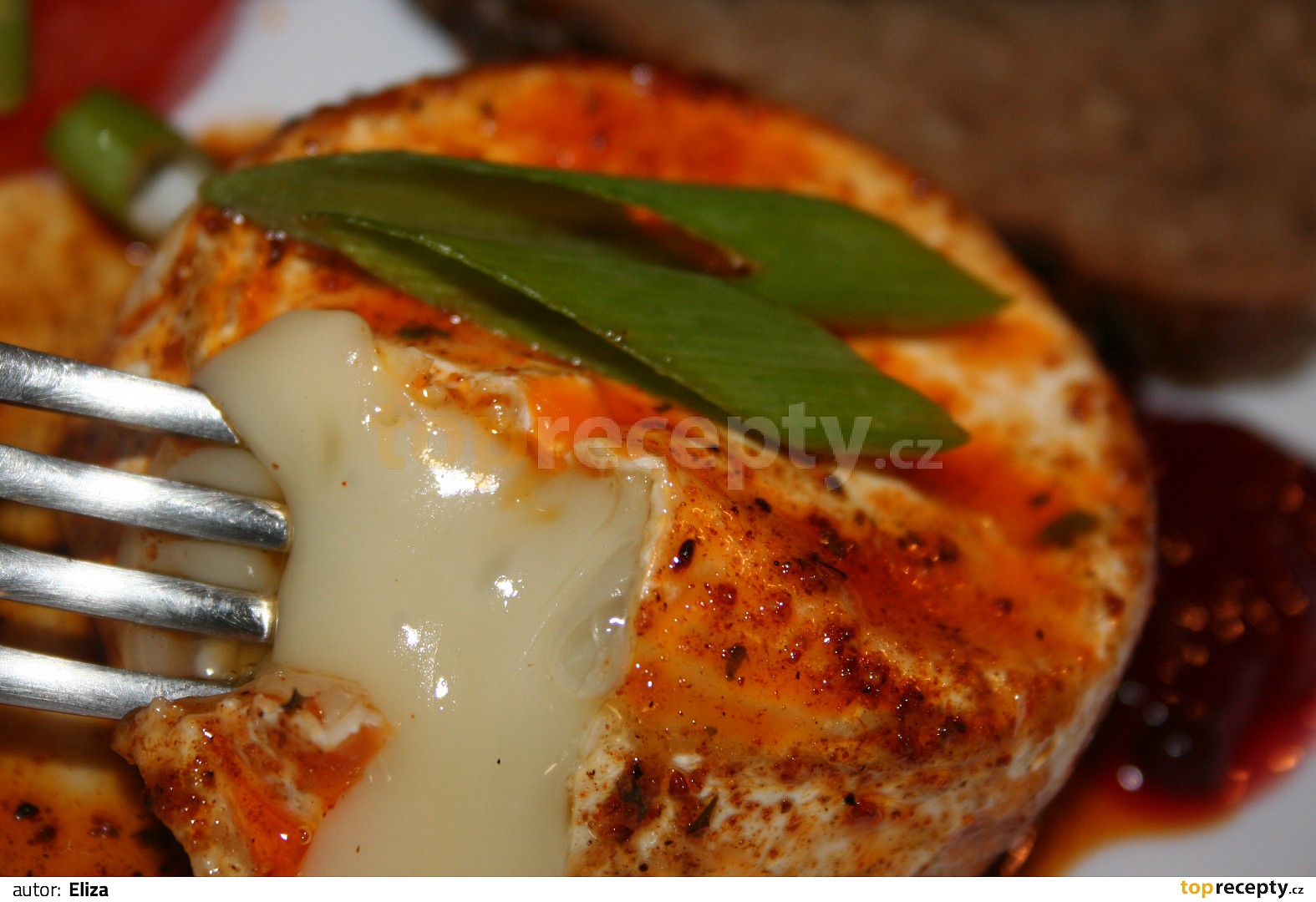 Grilovaný Hermelín - TopRecepty.cz