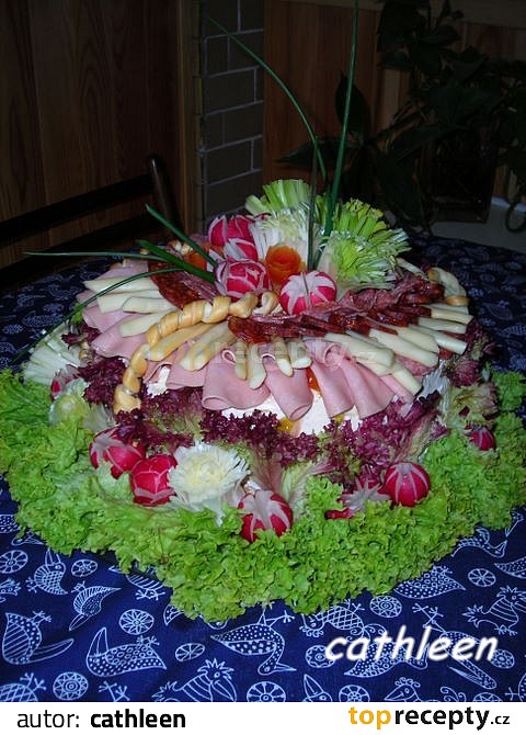 Slaný dort recept - TopRecepty.cz