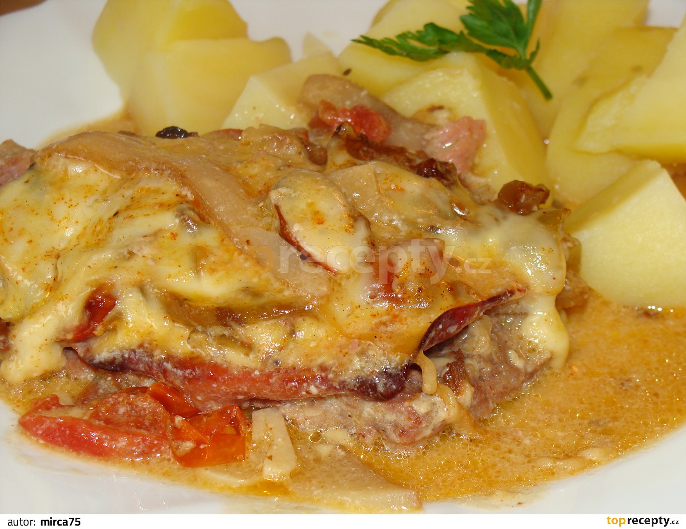 Zapecena veprova krkovicka recept - TopRecepty.cz