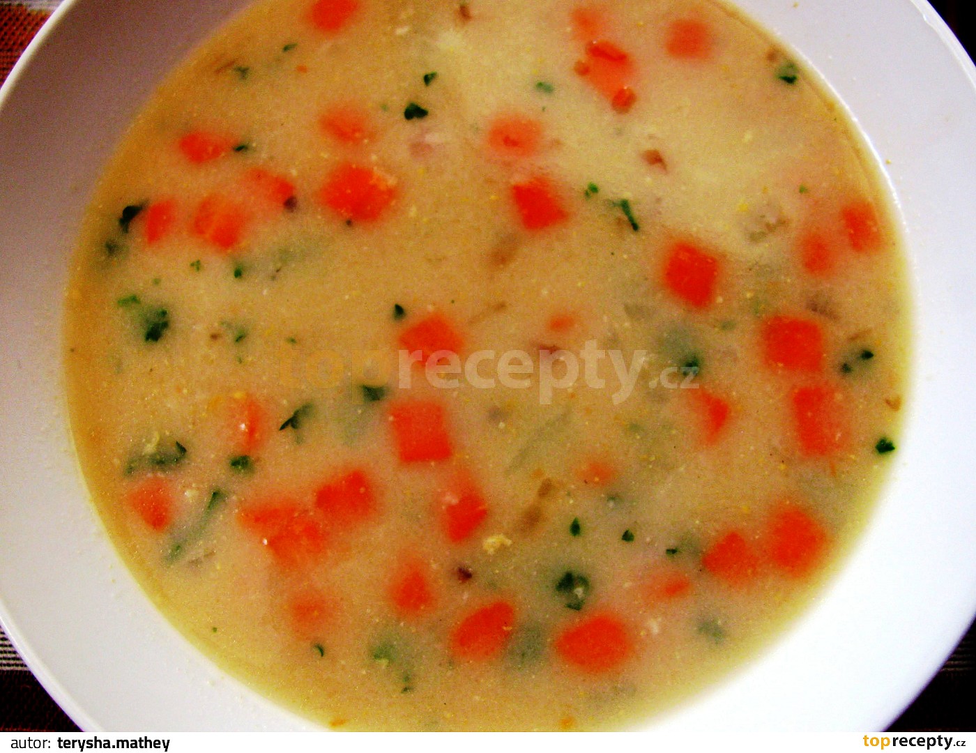 Drožďová polévka recept - TopRecepty.cz