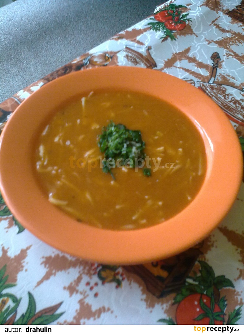 Rajská polévka recept - TopRecepty.cz