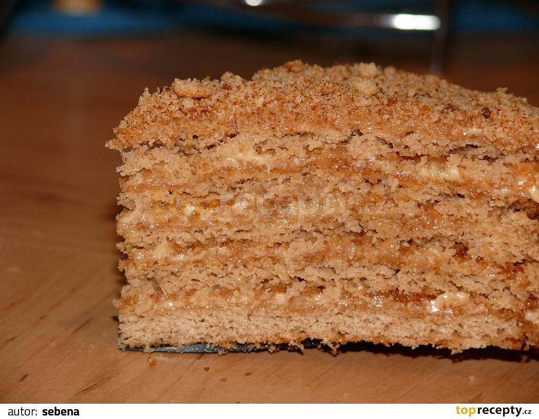 Medovník od Sebeny recept - TopRecepty.cz