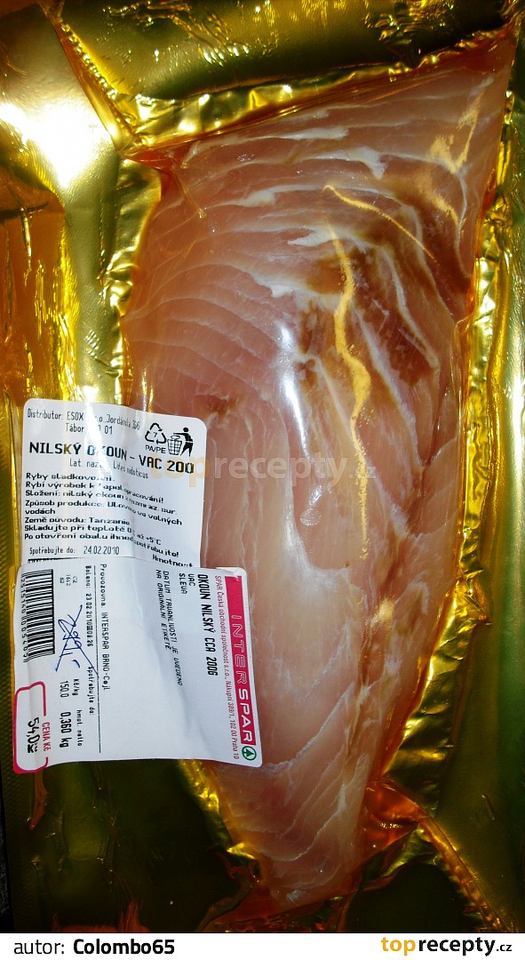 Okoun nilský s bylinkovým máslem - TopRecepty.cz