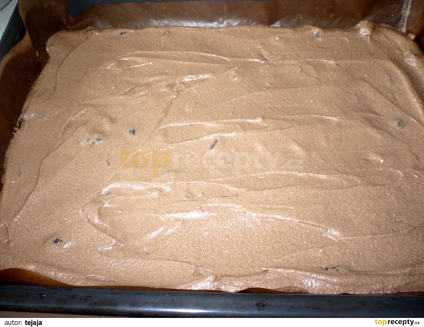 Čokoládový koláč recept - TopRecepty.cz