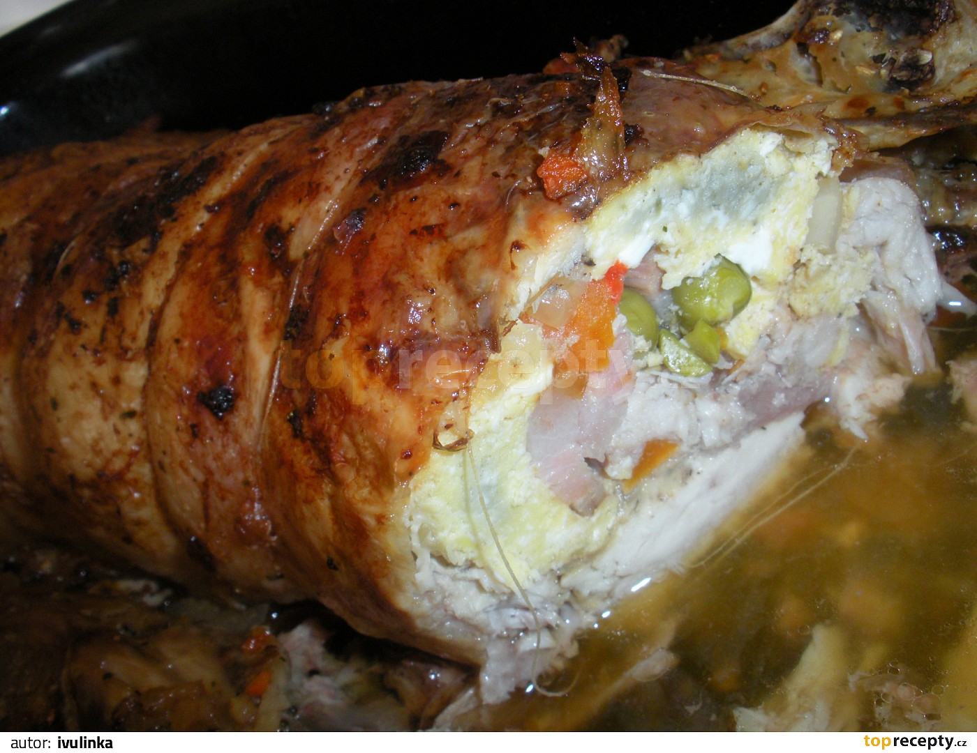 Kuřecí roláda recept - TopRecepty.cz
