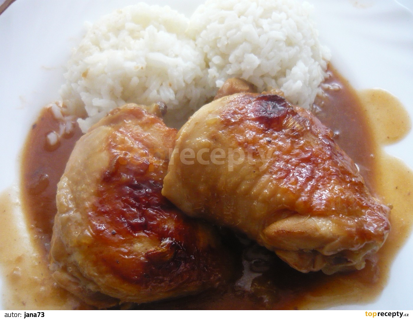 Pečené kuře na čínský způsob recept - TopRecepty.cz