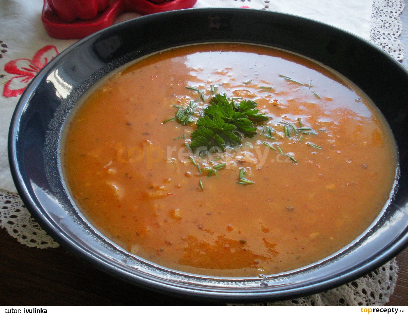 Rajská polévka III. recept - TopRecepty.cz