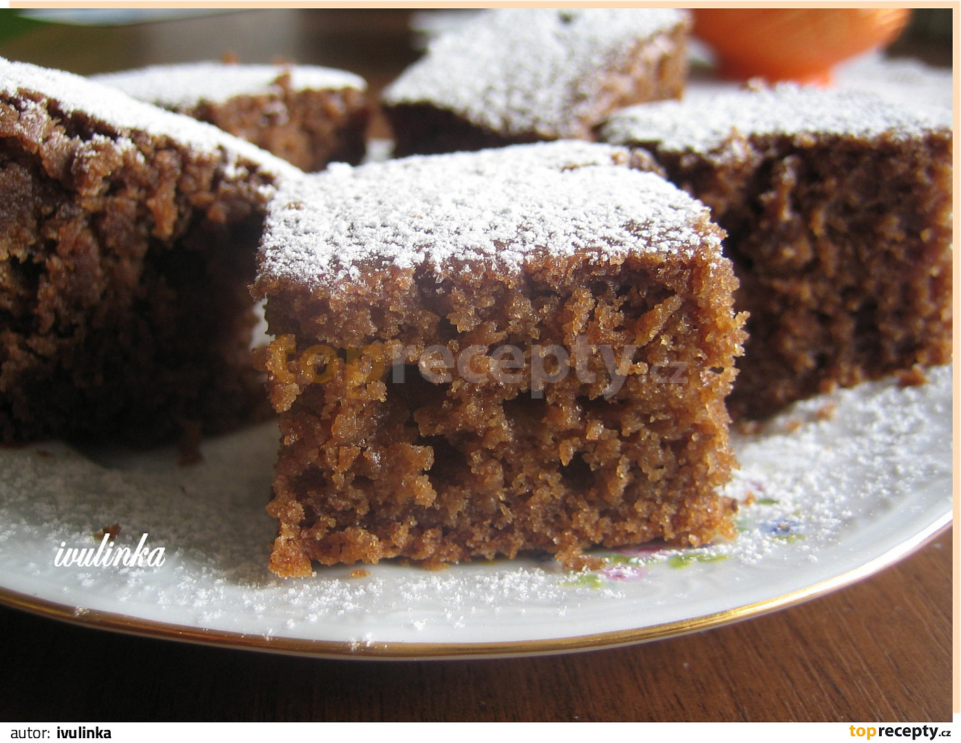 Cuketový perník recept - TopRecepty.cz