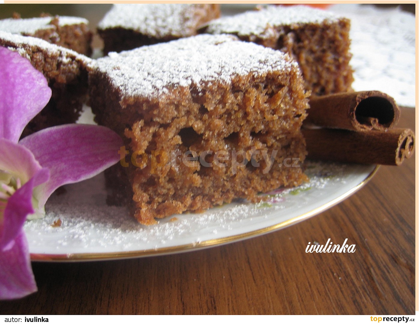 Cuketový perník - TopRecepty.cz