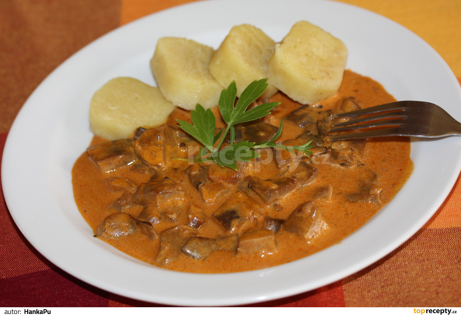 Hlíva na paprice recept - TopRecepty.cz