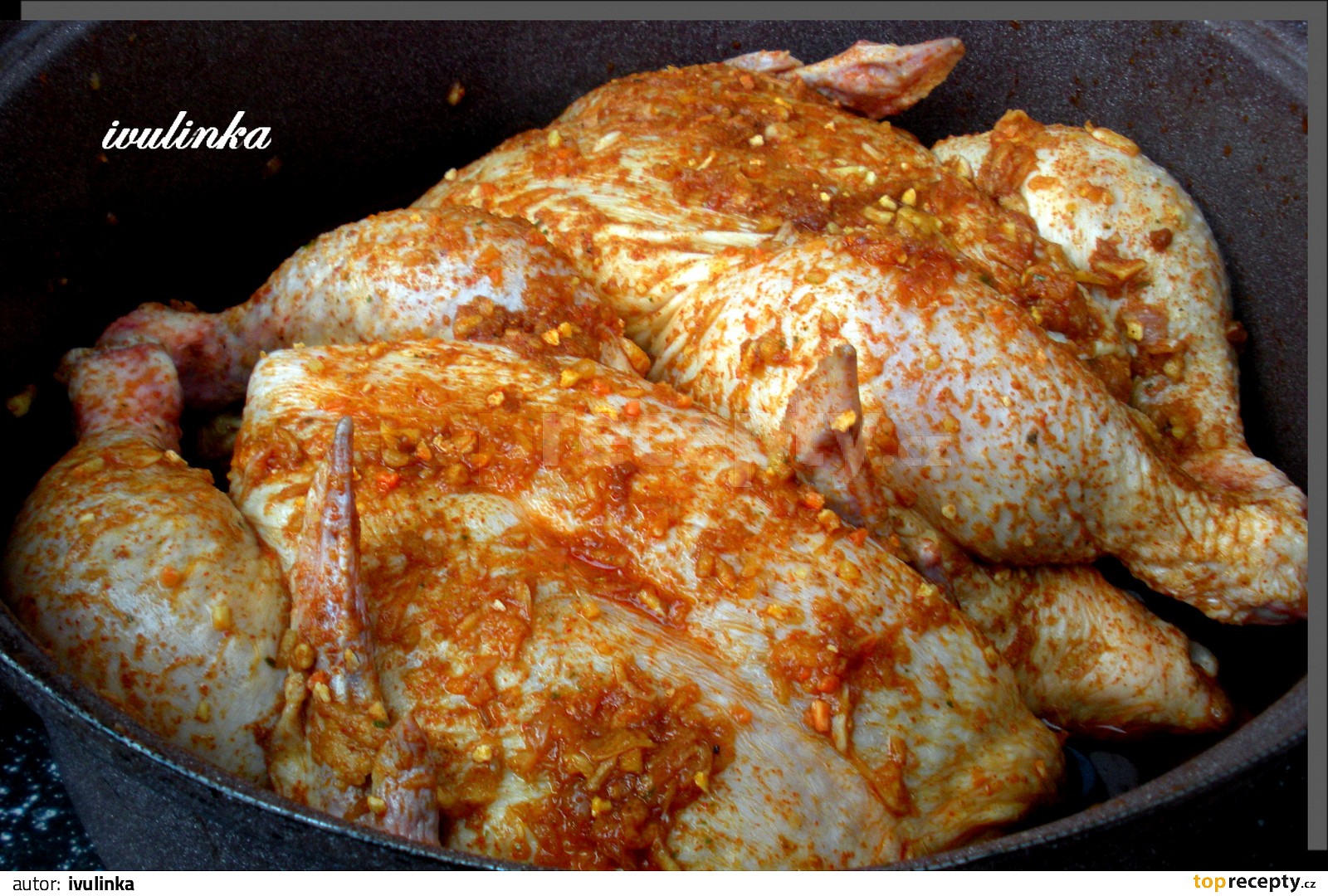 Kuře opékané nad ohněm recept - TopRecepty.cz