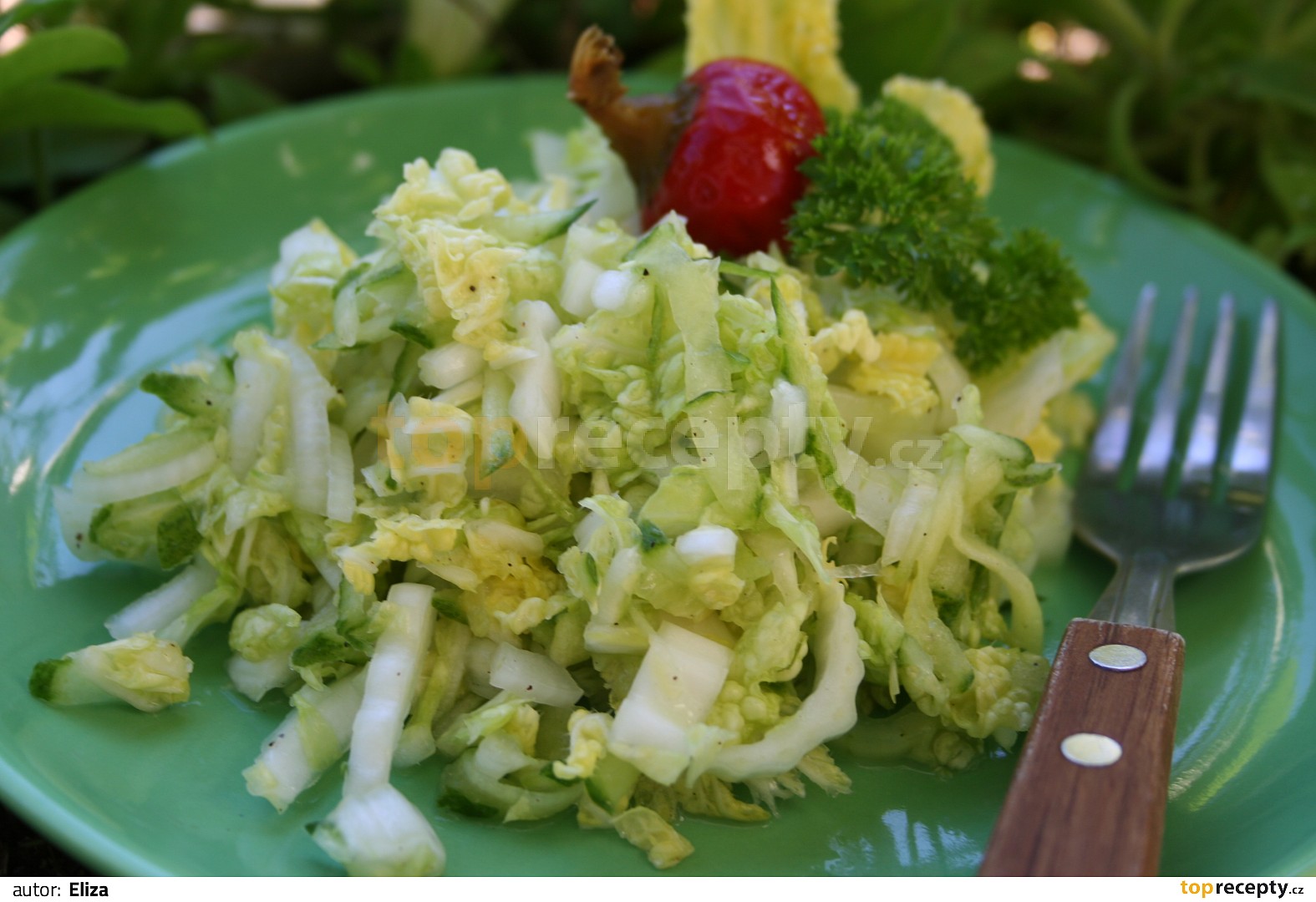 Salát z čínského zelí recept - TopRecepty.cz