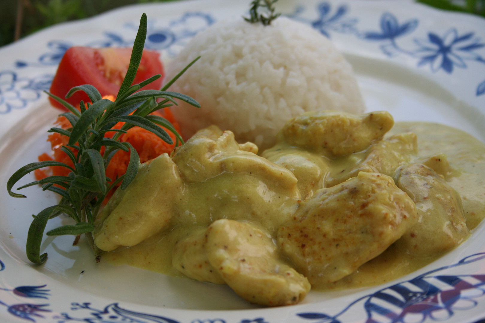 Kuře na kari recept - TopRecepty.cz