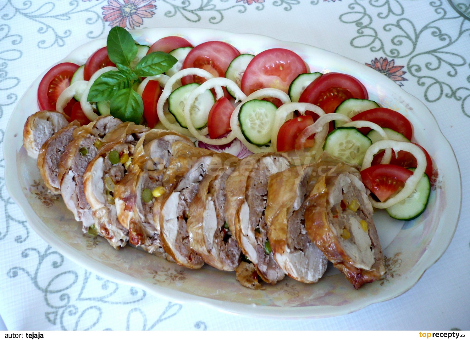 Kuřecí roláda I. recept - TopRecepty.cz