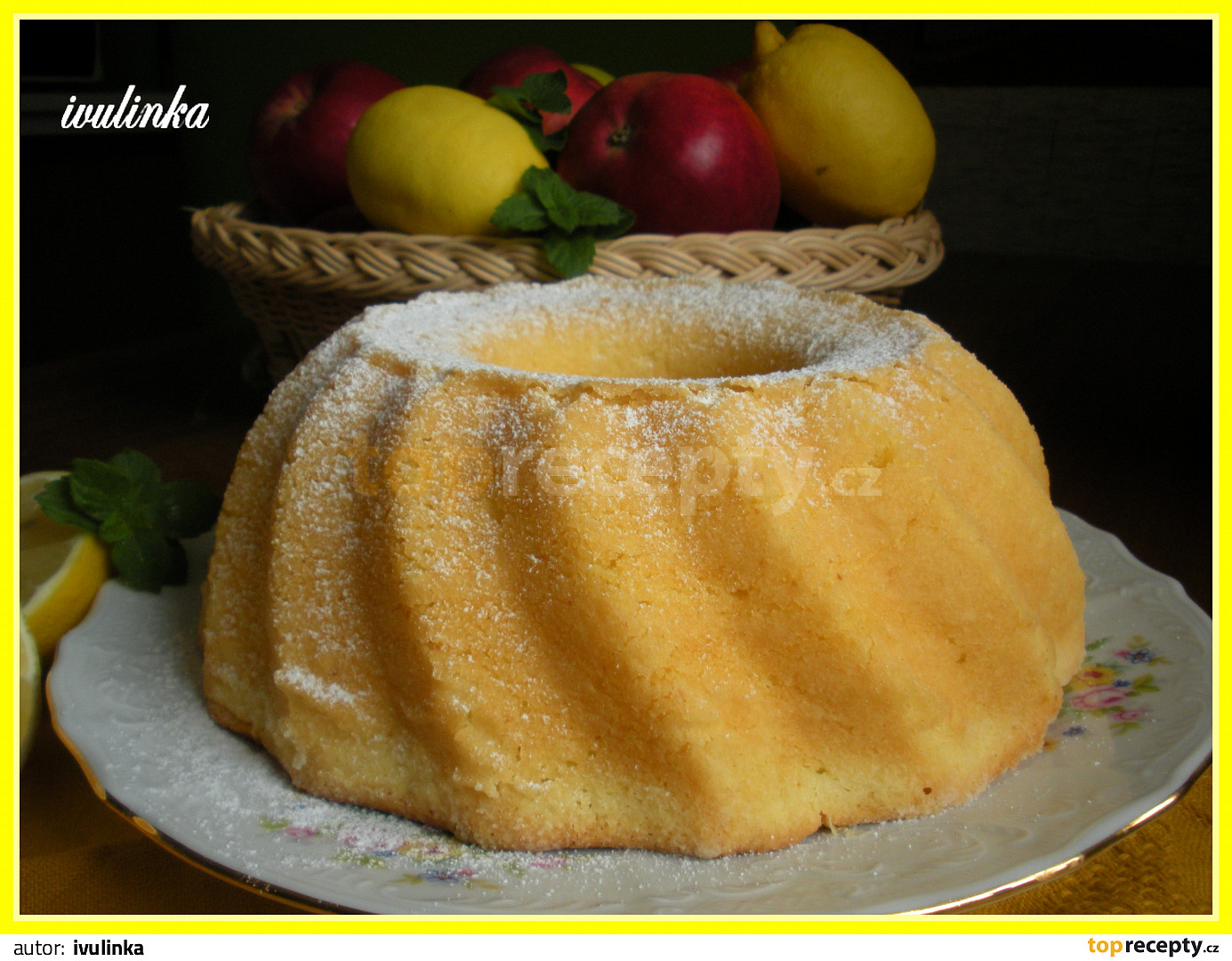 Babiččina třená bábovka recept - TopRecepty.cz