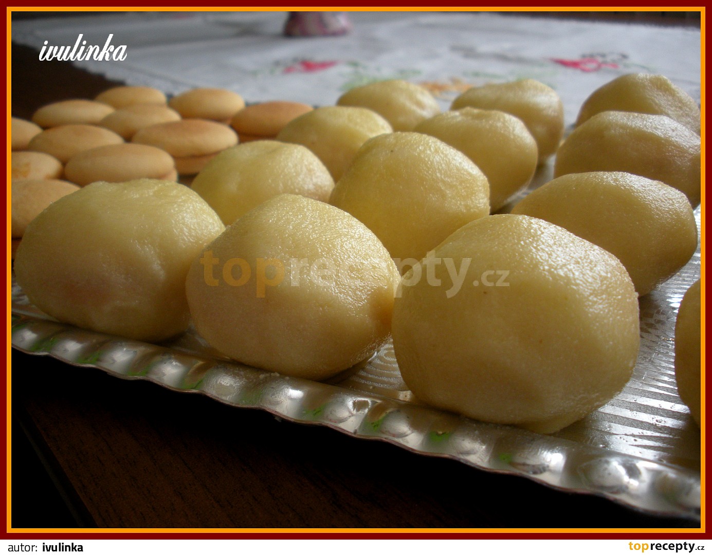 Brambory s vůní mandlí recept - TopRecepty.cz