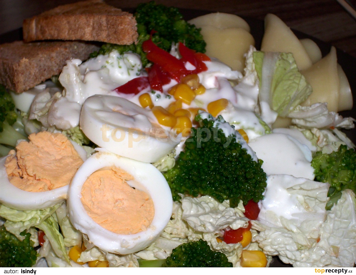 Ledový salát – mix - TopRecepty.cz