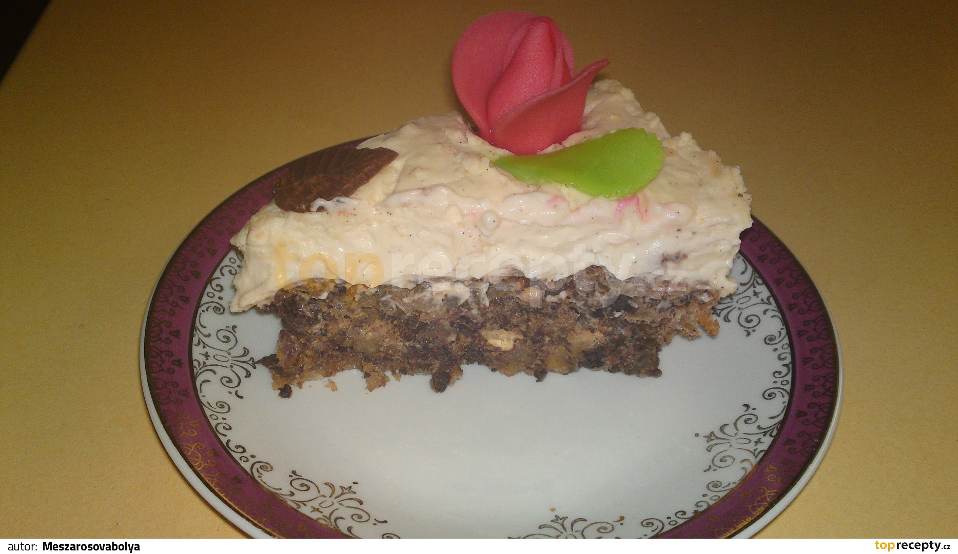Židovský ořechovo-čokoládový dort pro pány recept - TopRecepty.cz