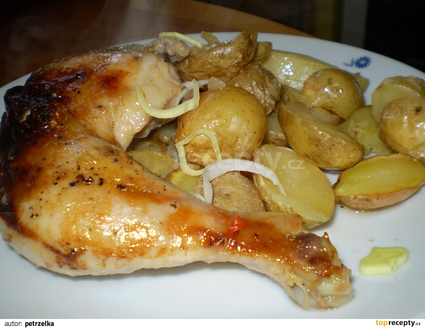 Pečené kuře - TopRecepty.cz
