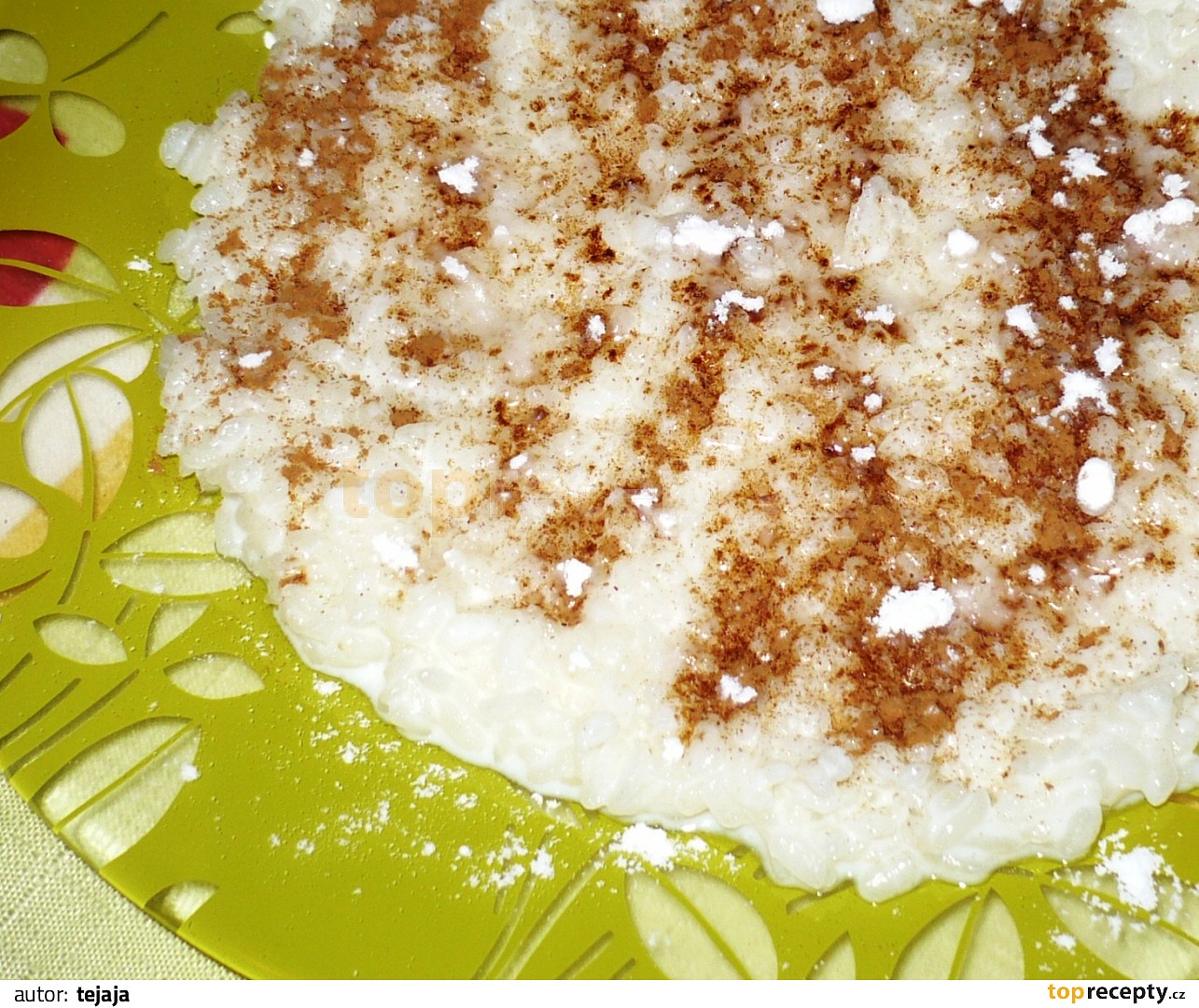 Rýžová kaše z domácí pekárny recept - TopRecepty.cz