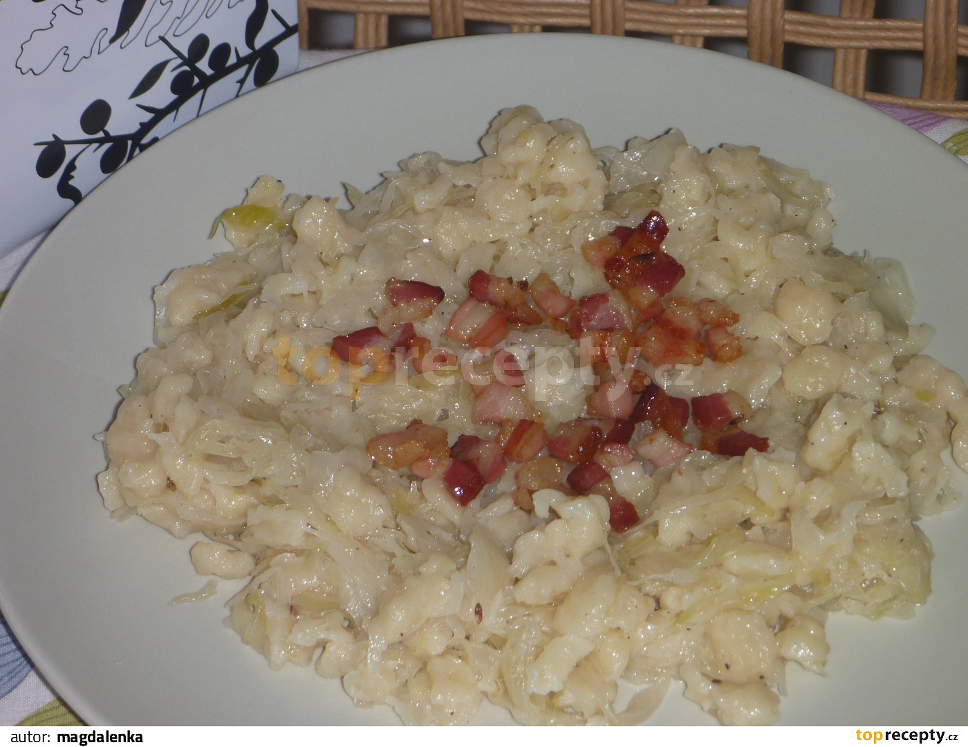 Strapačky se zelím recept - TopRecepty.cz