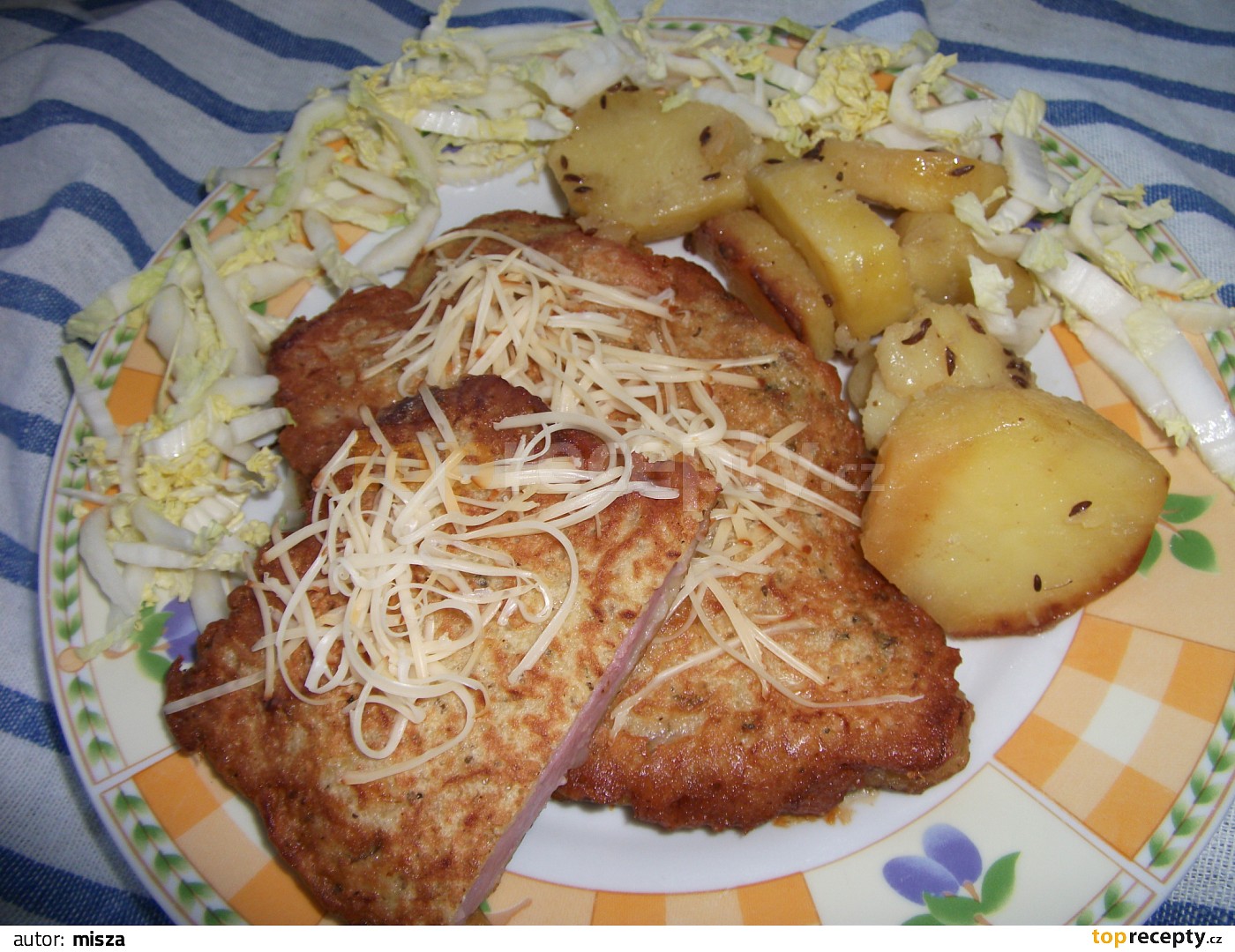 Černohorský rezeň - řízek pre Danku recept - TopRecepty.cz