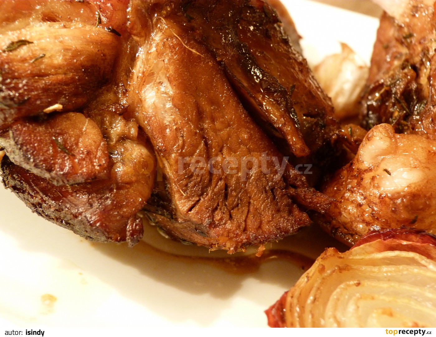 Koleno vepřové, vařené a pečené recept - TopRecepty.cz