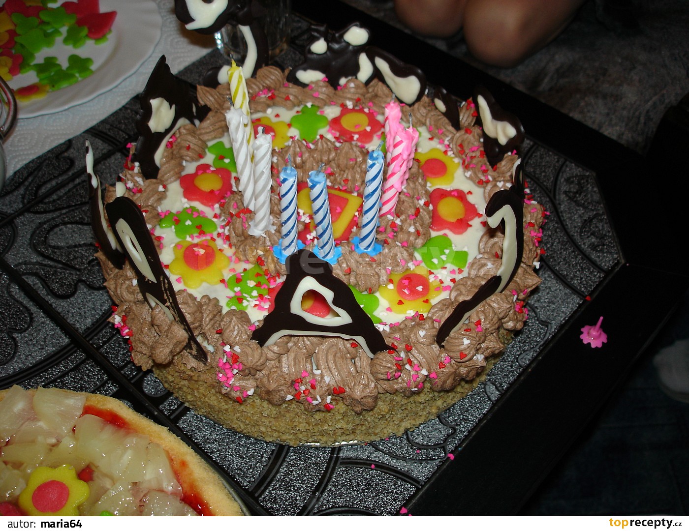 Ořechový dort s pudinkovým krémem - TopRecepty.cz