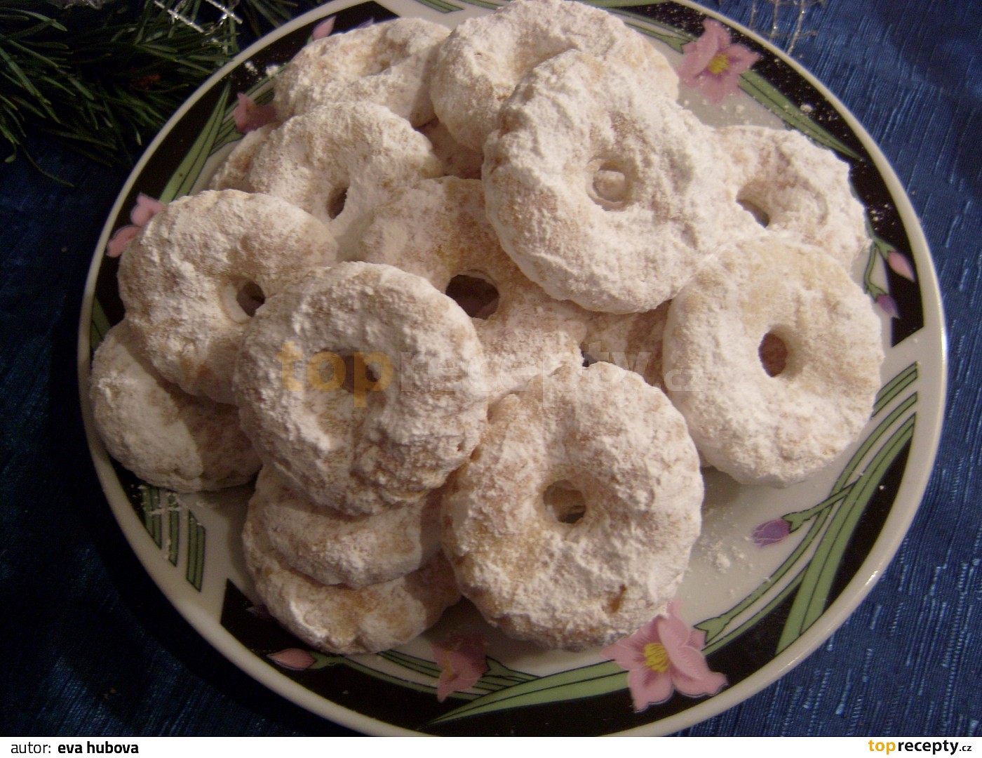 Šlehačkové cukroví recept - TopRecepty.cz