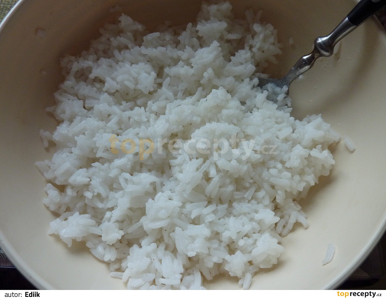 Vařená rýže recept - TopRecepty.cz