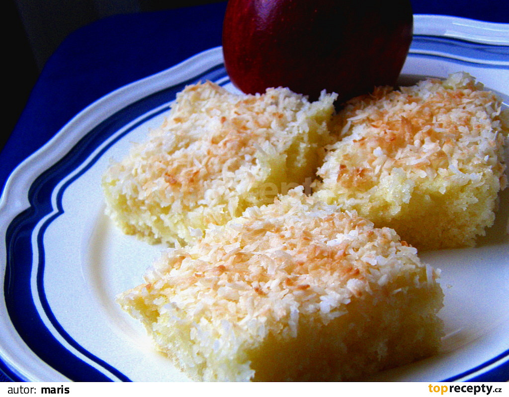 Koláč Rafaelo recept - TopRecepty.cz