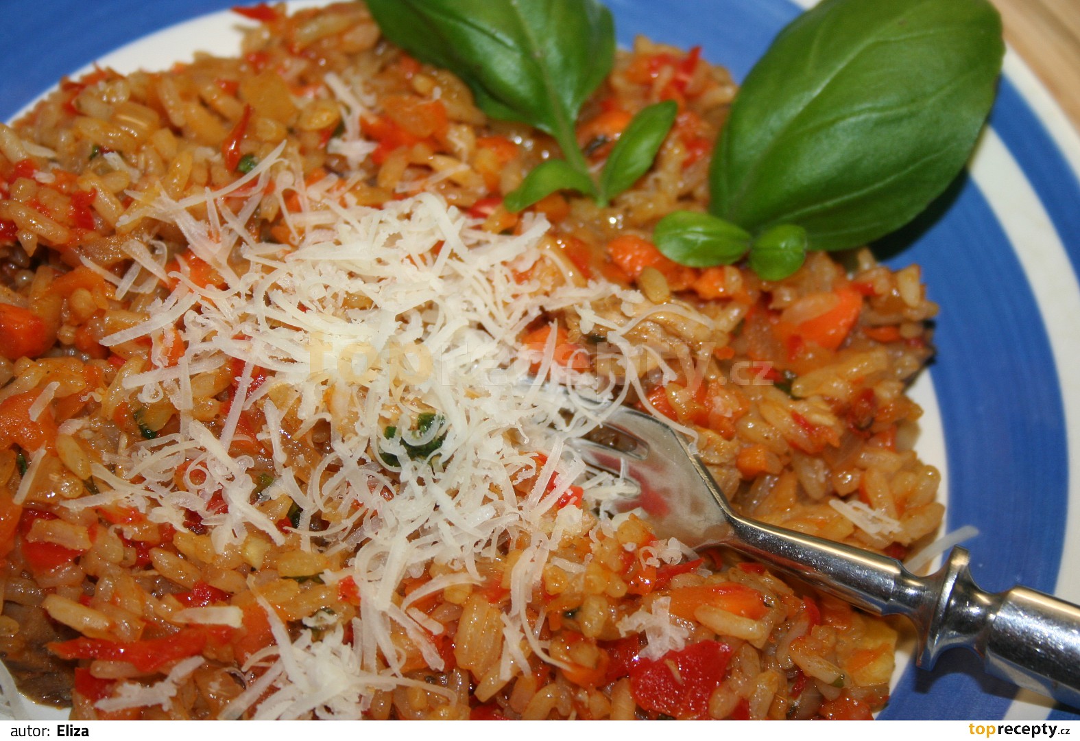 Rizoto převážně červené recept - TopRecepty.cz