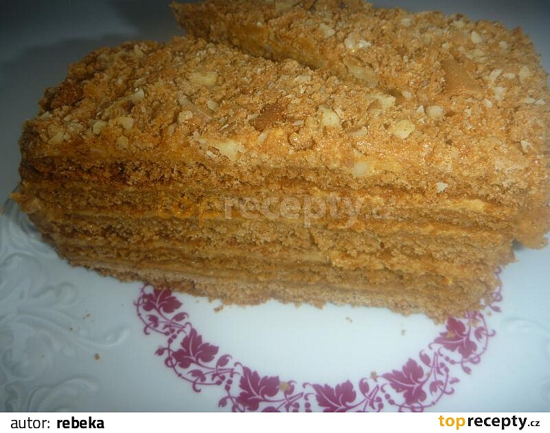 Zamilovaný medovník recept - TopRecepty.cz