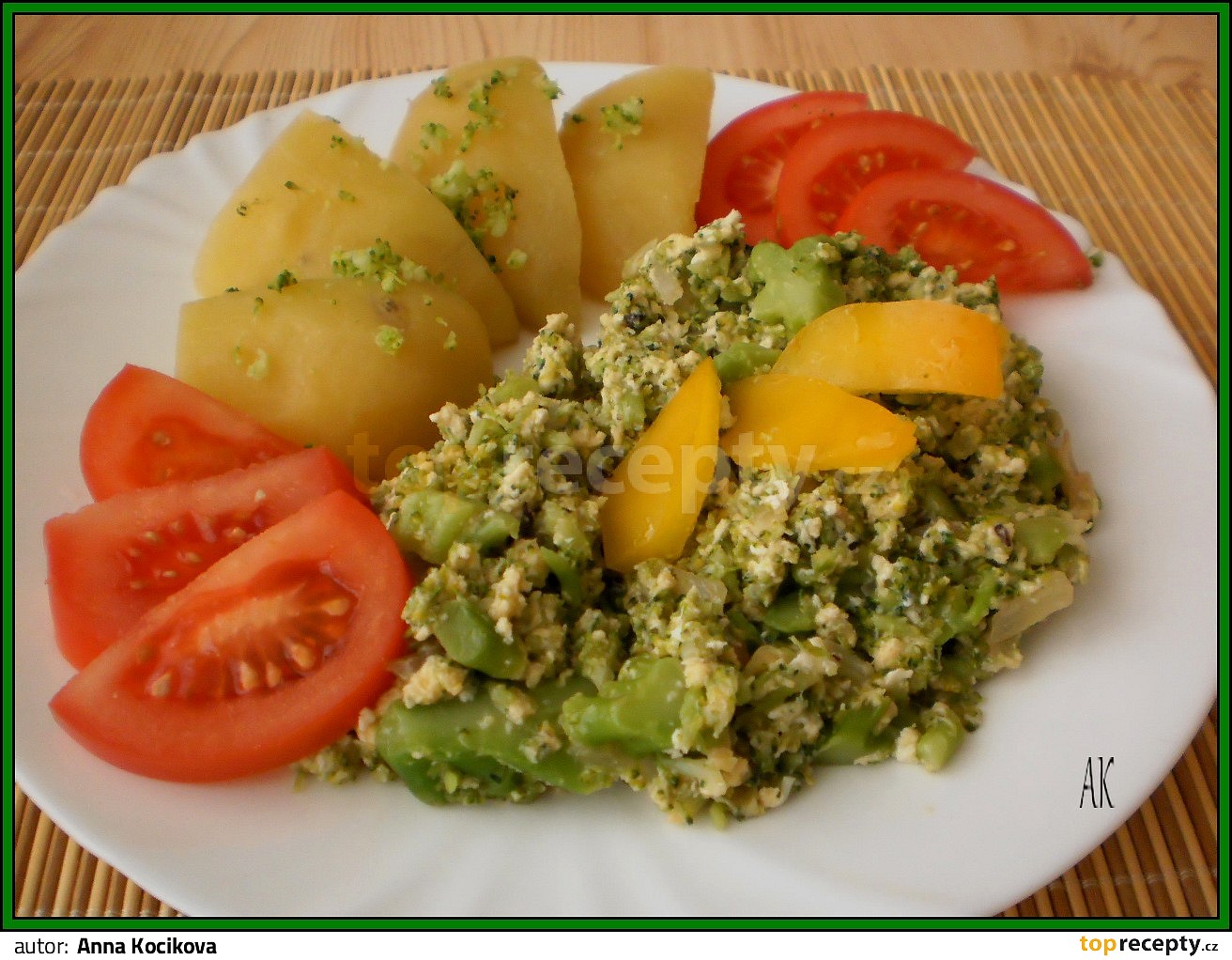 Brokolice na mozeček recept - TopRecepty.cz