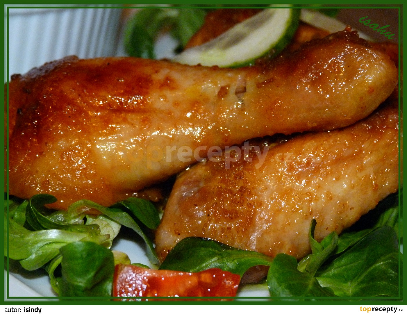 Kuře na vřesu aneb netradiční kuře na medu recept - TopRecepty.cz