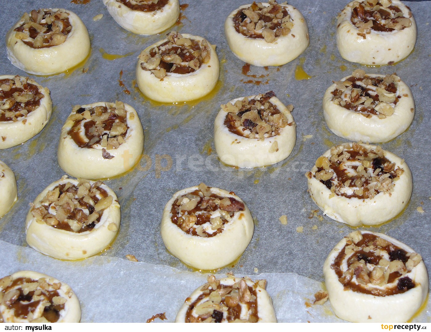 Perníkové šneky recept - TopRecepty.cz
