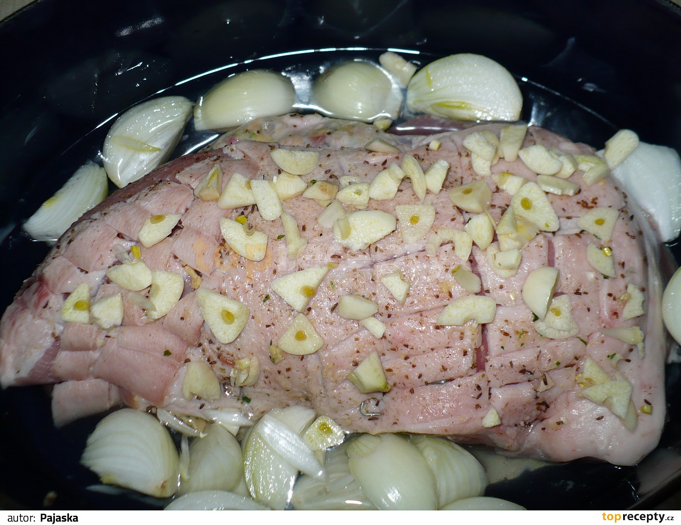 Plněný vepřový bok Stenly recept - TopRecepty.cz