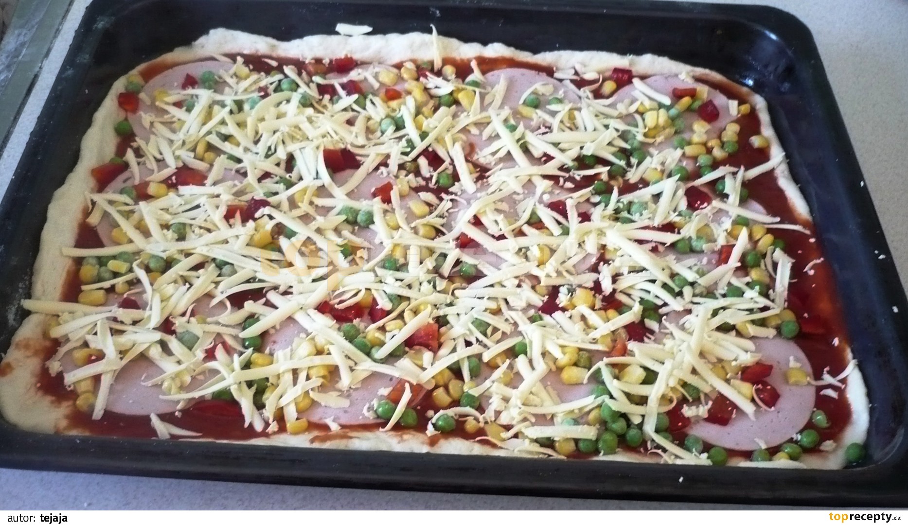 Kynuté těsto na pizzu recept - TopRecepty.cz