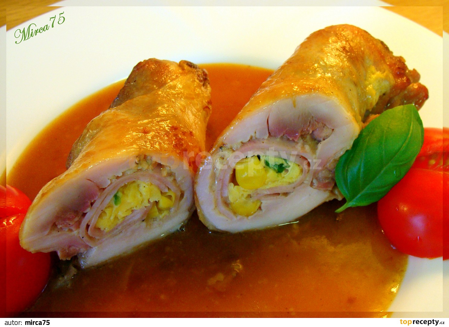 Kuřecí roláda recept - TopRecepty.cz