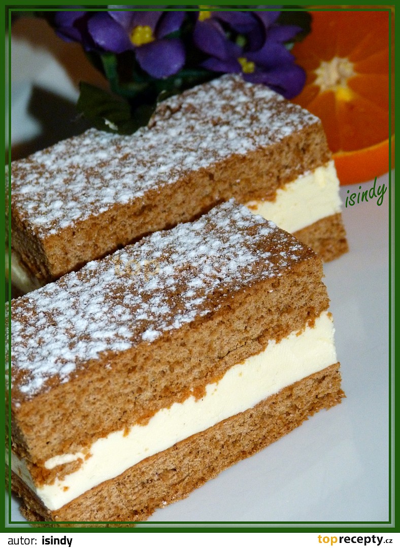 Medové řezy recept - TopRecepty.cz