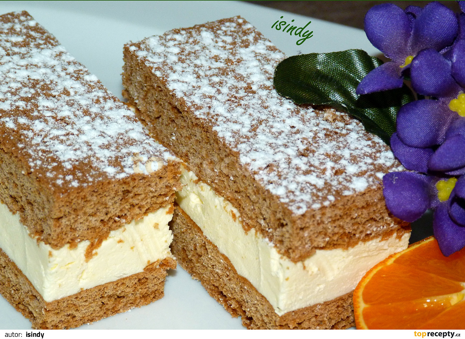 Medové řezy recept - TopRecepty.cz