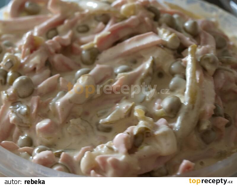 Pařížský salát recept - TopRecepty.cz