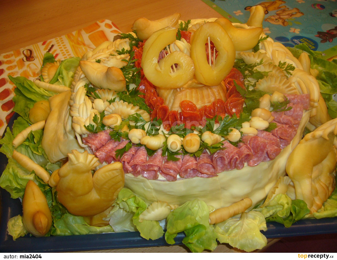 Slaný dort recept - TopRecepty.cz