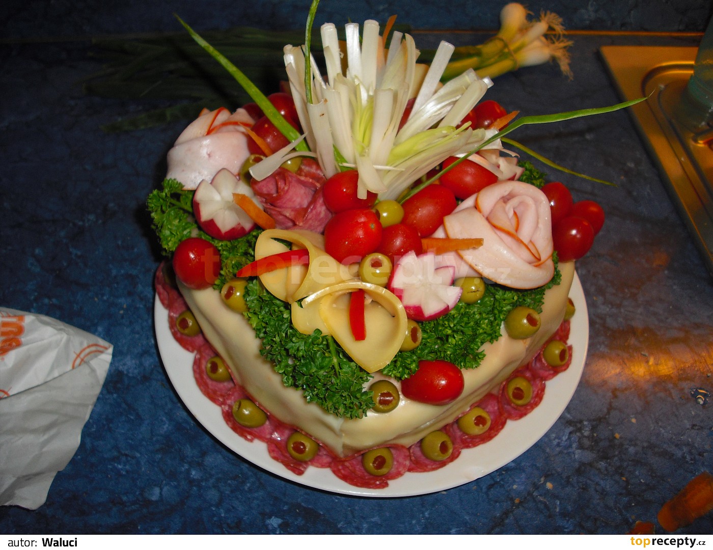 Moje slané dorty recept - TopRecepty.cz